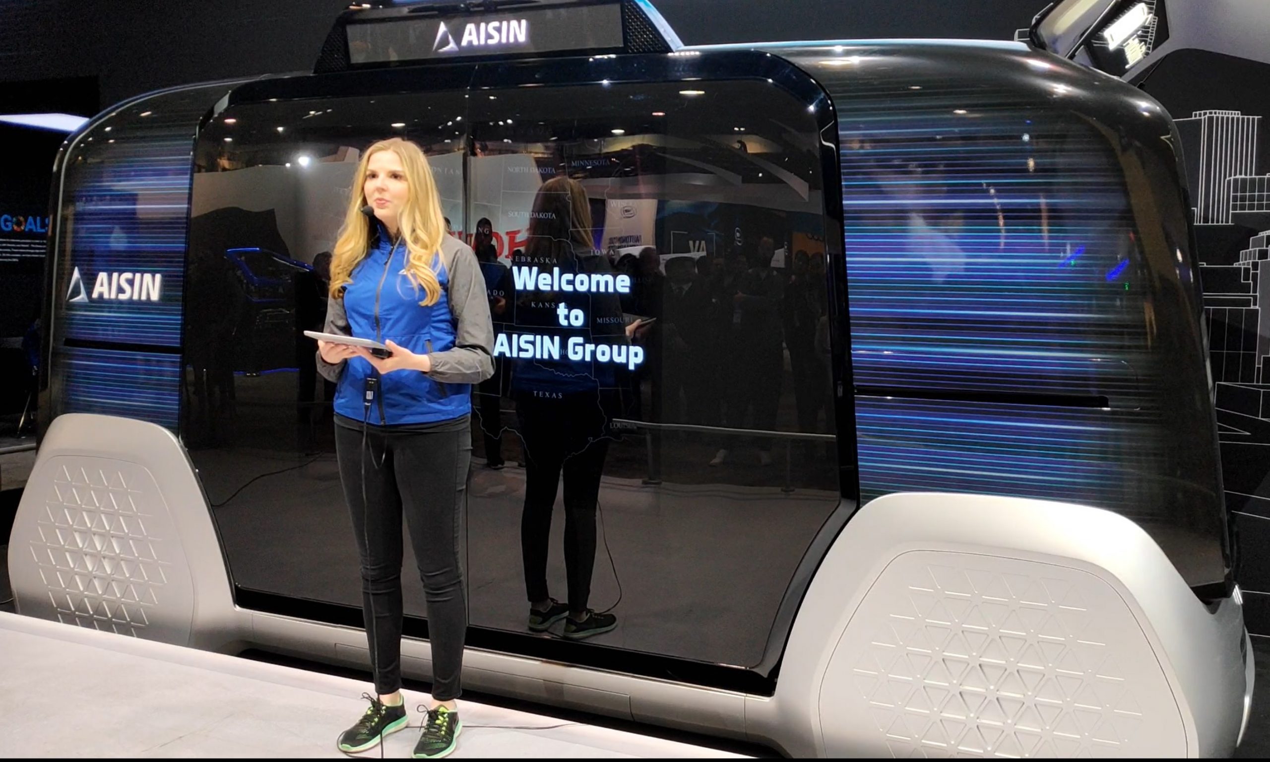 AISIN Show the future of vans and minibus's at CES 2020 | Electric Van ...