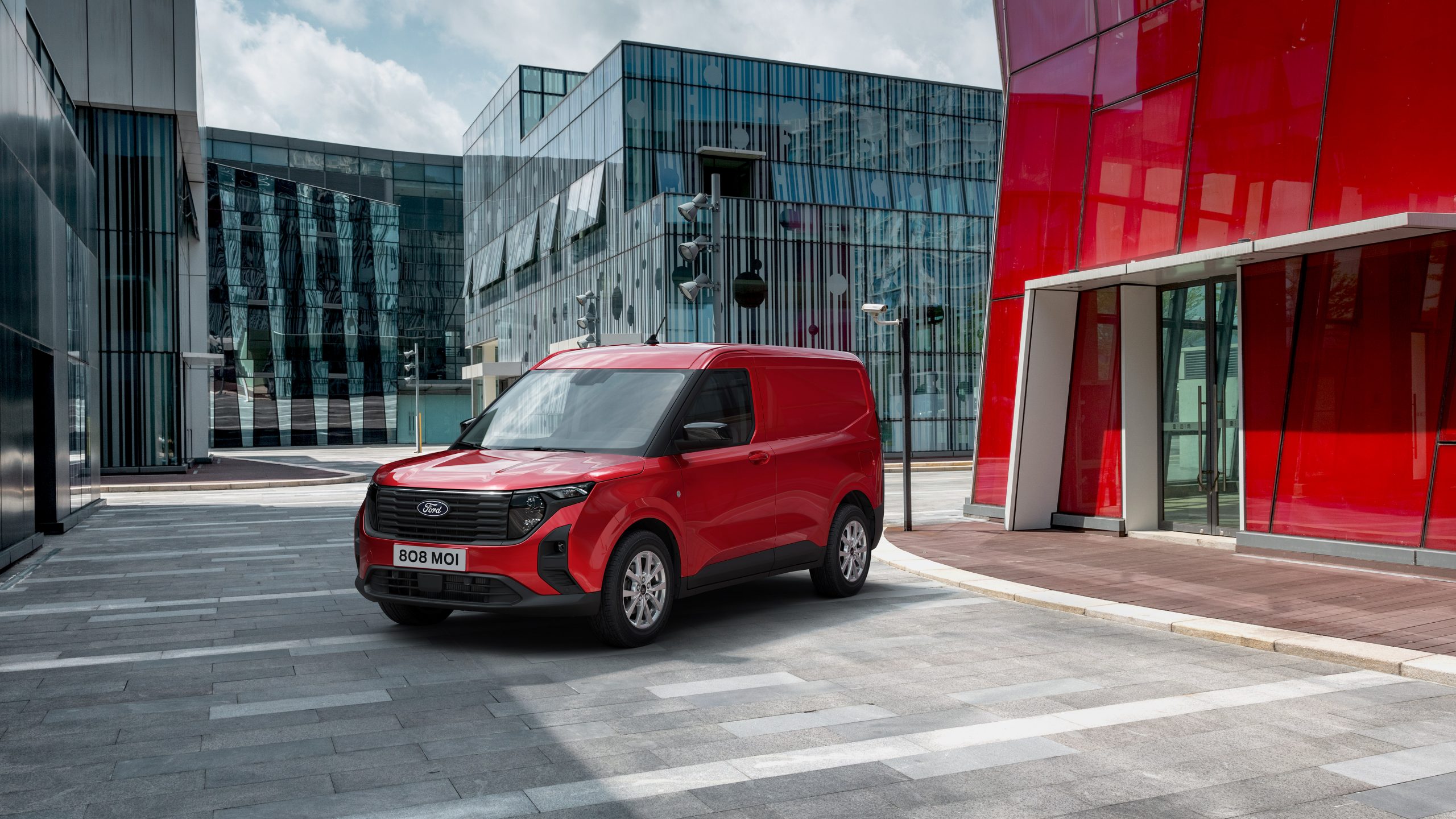 Ford Courier goes electric | Electric Van & Truck